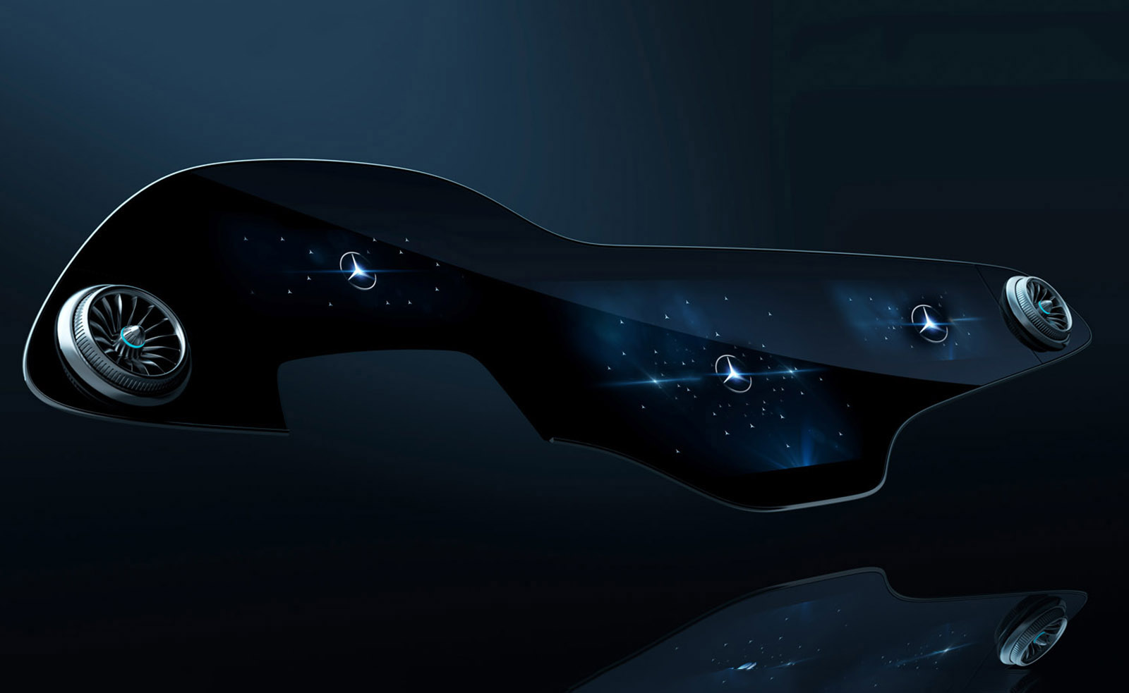 Mercedes-Benz launches the Hyperscreen, a gigantic 56-inch control ...